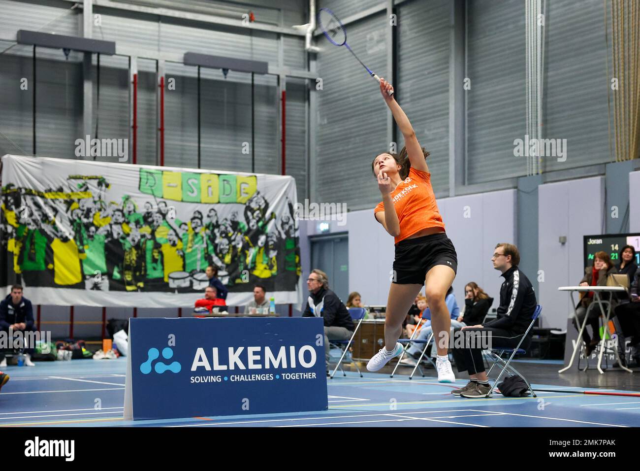 DEN HAAG, NETHERLANDS - JANUARY 28: Chloe Mayer of BC Duinwijck during ...