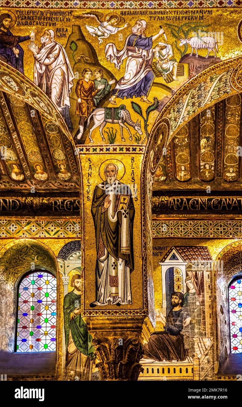 Mosaic of abraham and isaac hi-res stock photography and images - Alamy