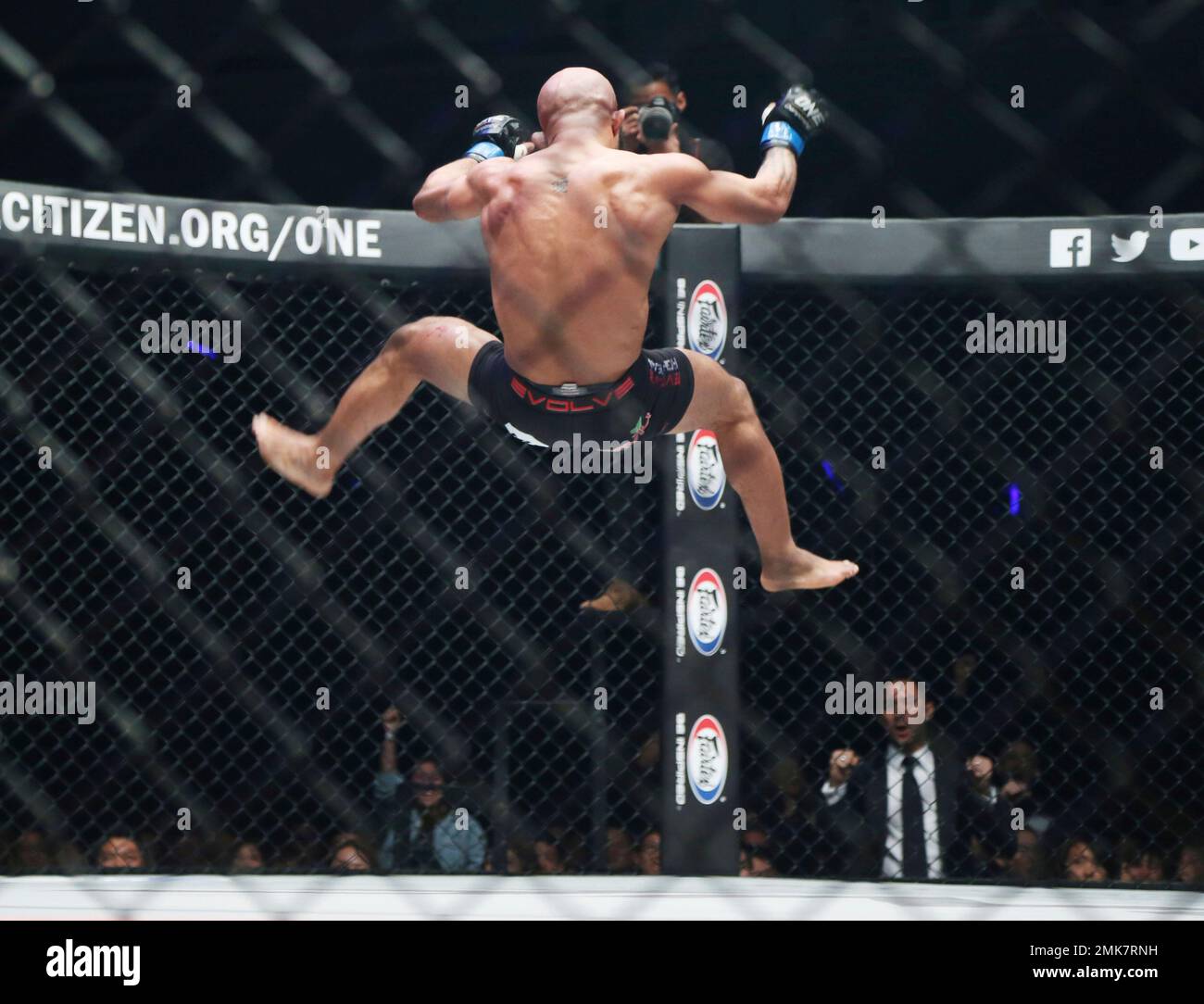 Mixed martial arts (MMA) fighters Demetrious Johnson of the United ...