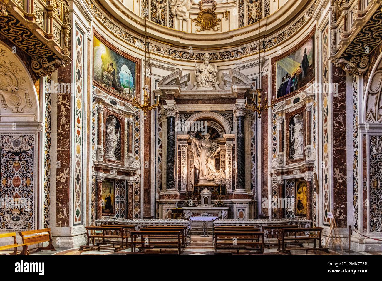Chiesa del Gesu, beautiful example of 17th century Sicilian Baroque ...