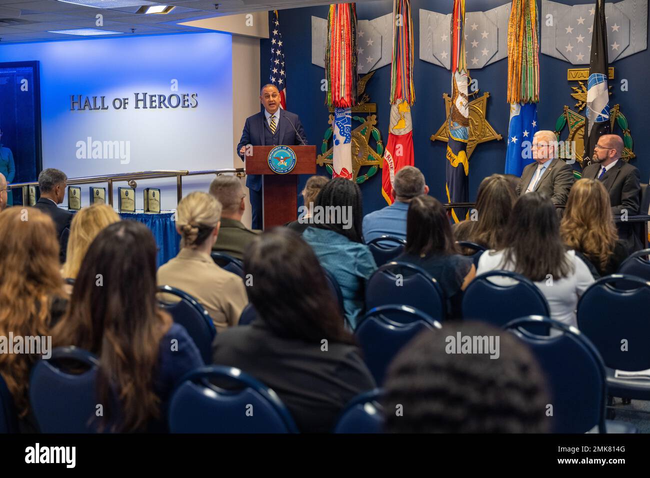 Deputy Secretary of Defense Kathleen H. Hicks participates in the ...