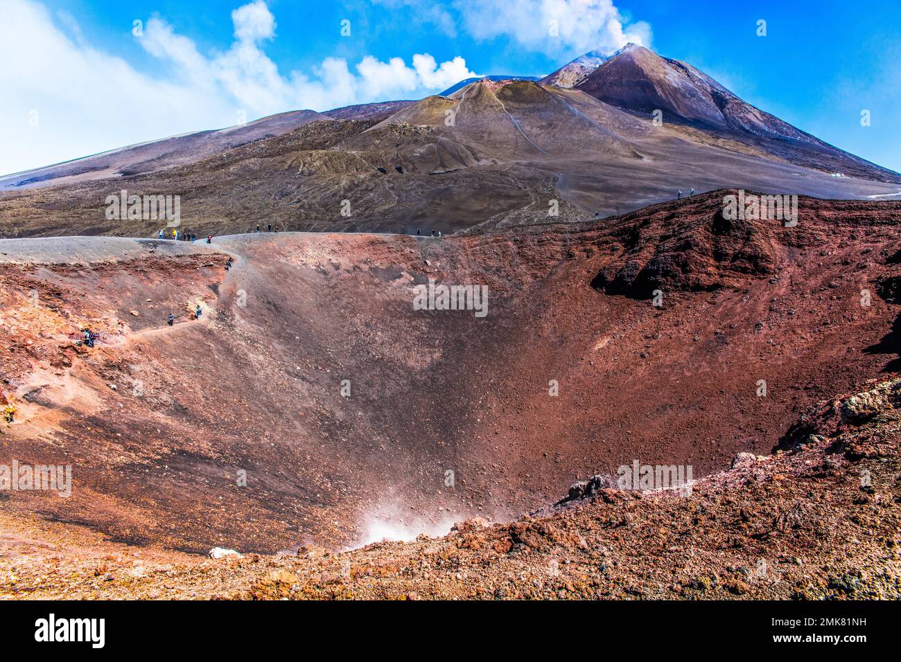Etna summit craters etna hi-res stock photography and images - Alamy