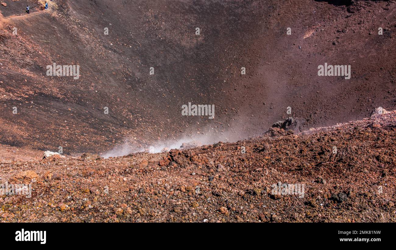 Etna summit craters etna hi-res stock photography and images - Alamy