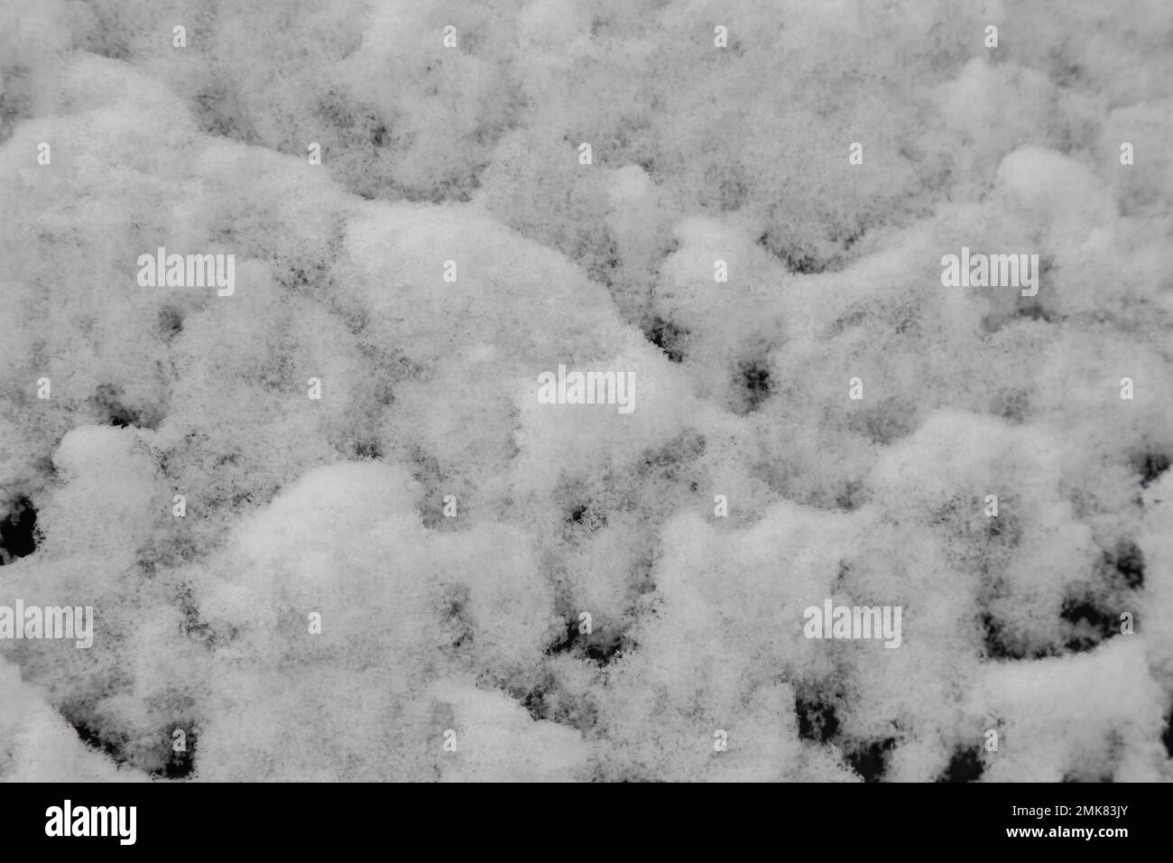 Beautiful winter background with snowy ground. Natural snow texture ...