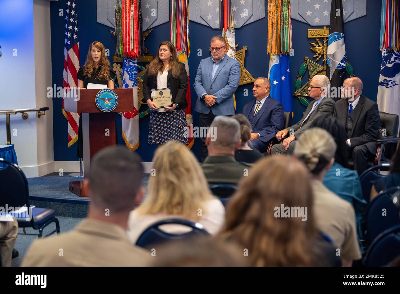 Deputy Secretary of Defense Kathleen H. Hicks participates in the ...