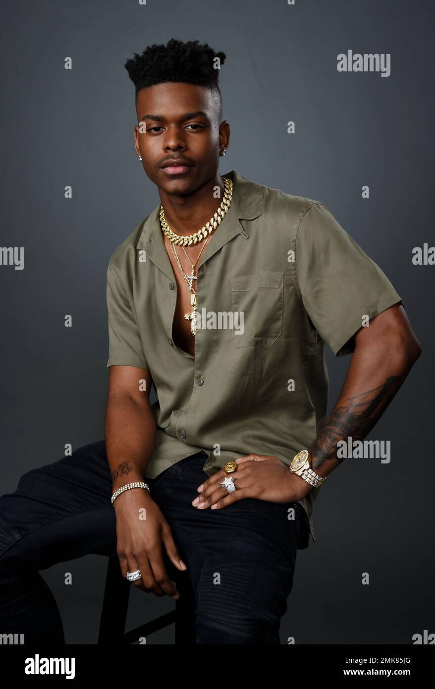Aubrey Joseph, a cast member in the Freeform television series "Cloak ...
