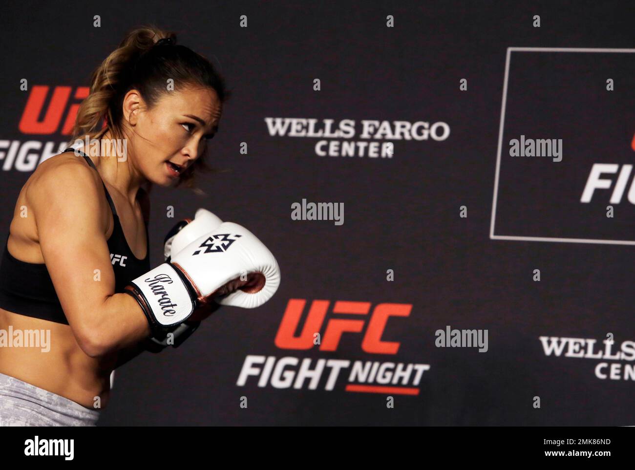 Michelle Waterson Boxing