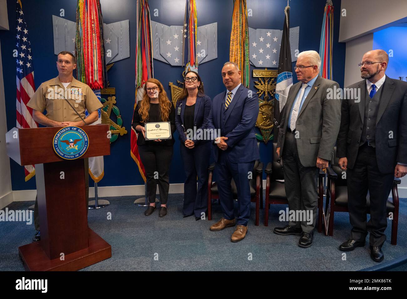 Deputy Secretary of Defense Kathleen H. Hicks participates in the ...