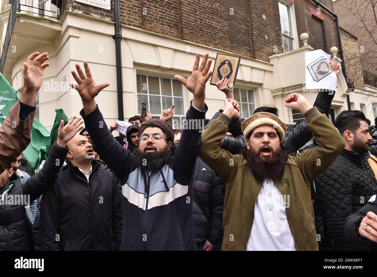 Swedish quran demonstration hi-res stock photography and images - Alamy
