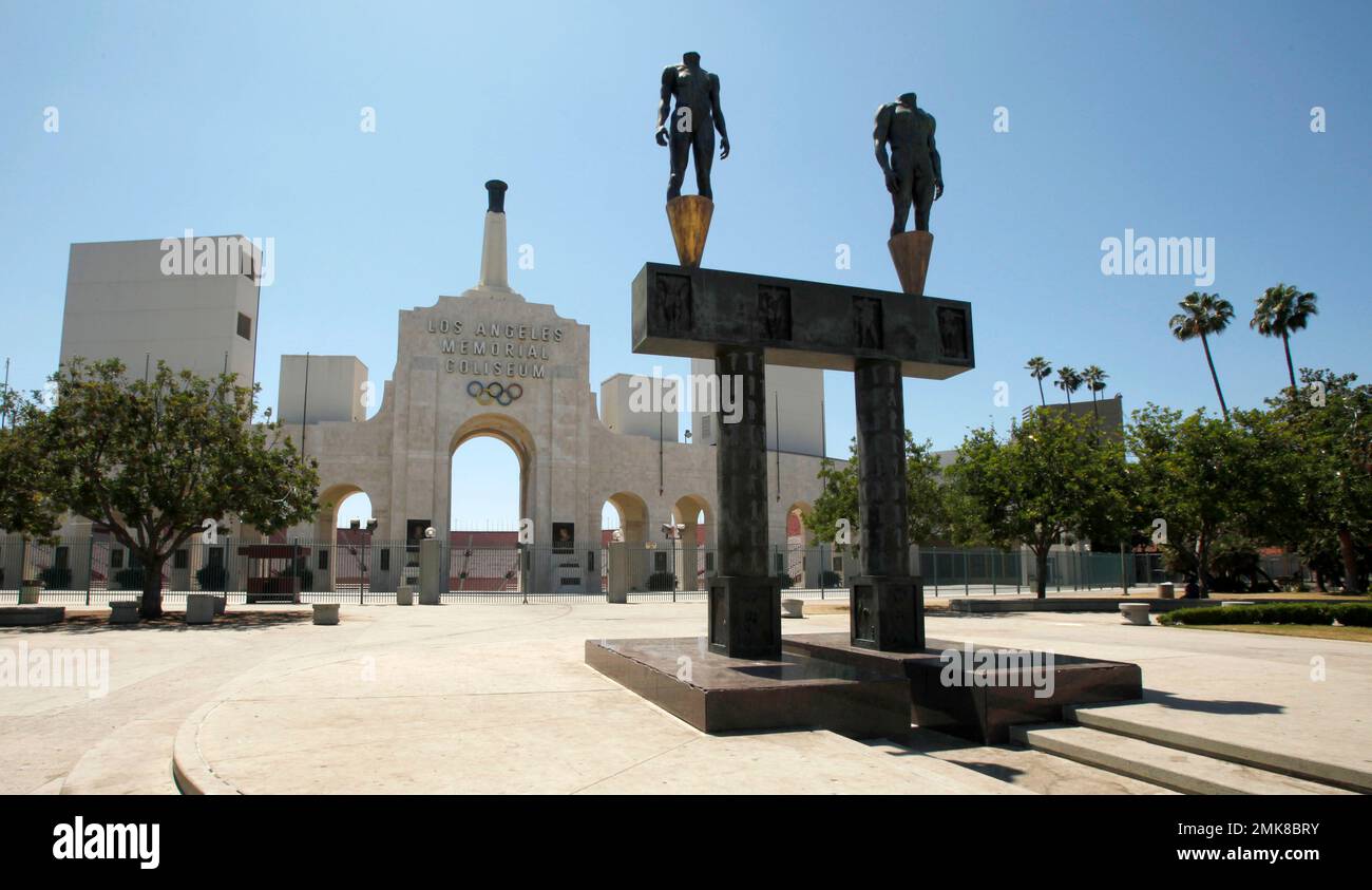 FILE - This July 1, 2009, file photo, shows the Los Angeles Memorial ...