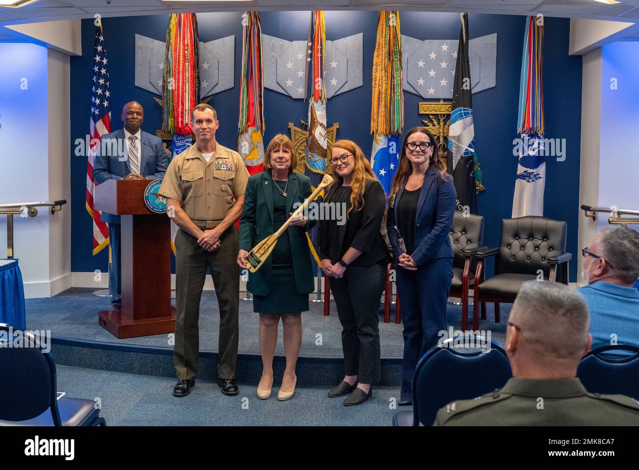 Deputy Secretary of Defense Kathleen H. Hicks participates in the ...