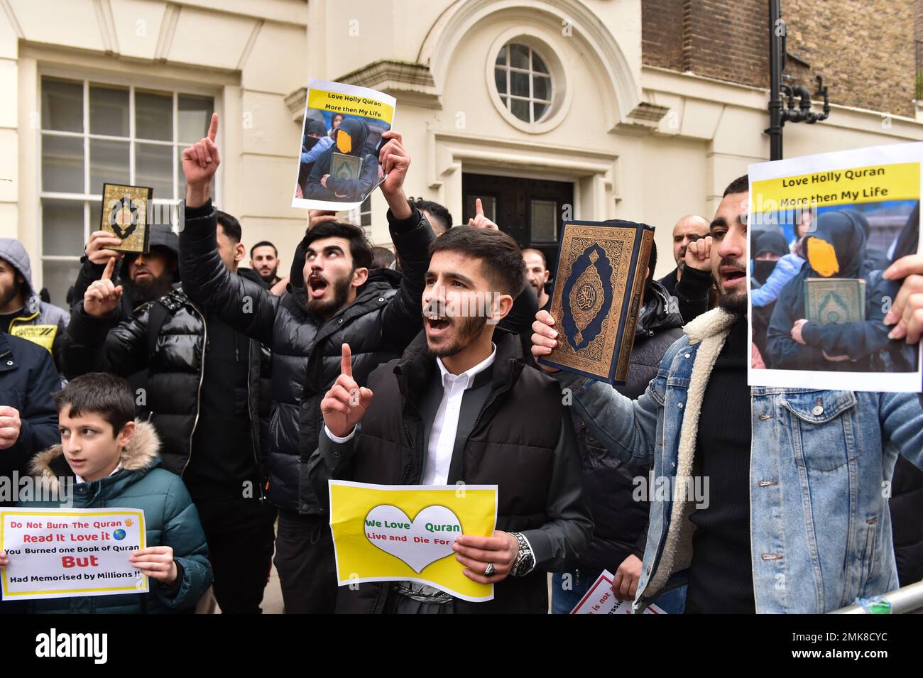 Swedish quran demonstration hi-res stock photography and images - Alamy