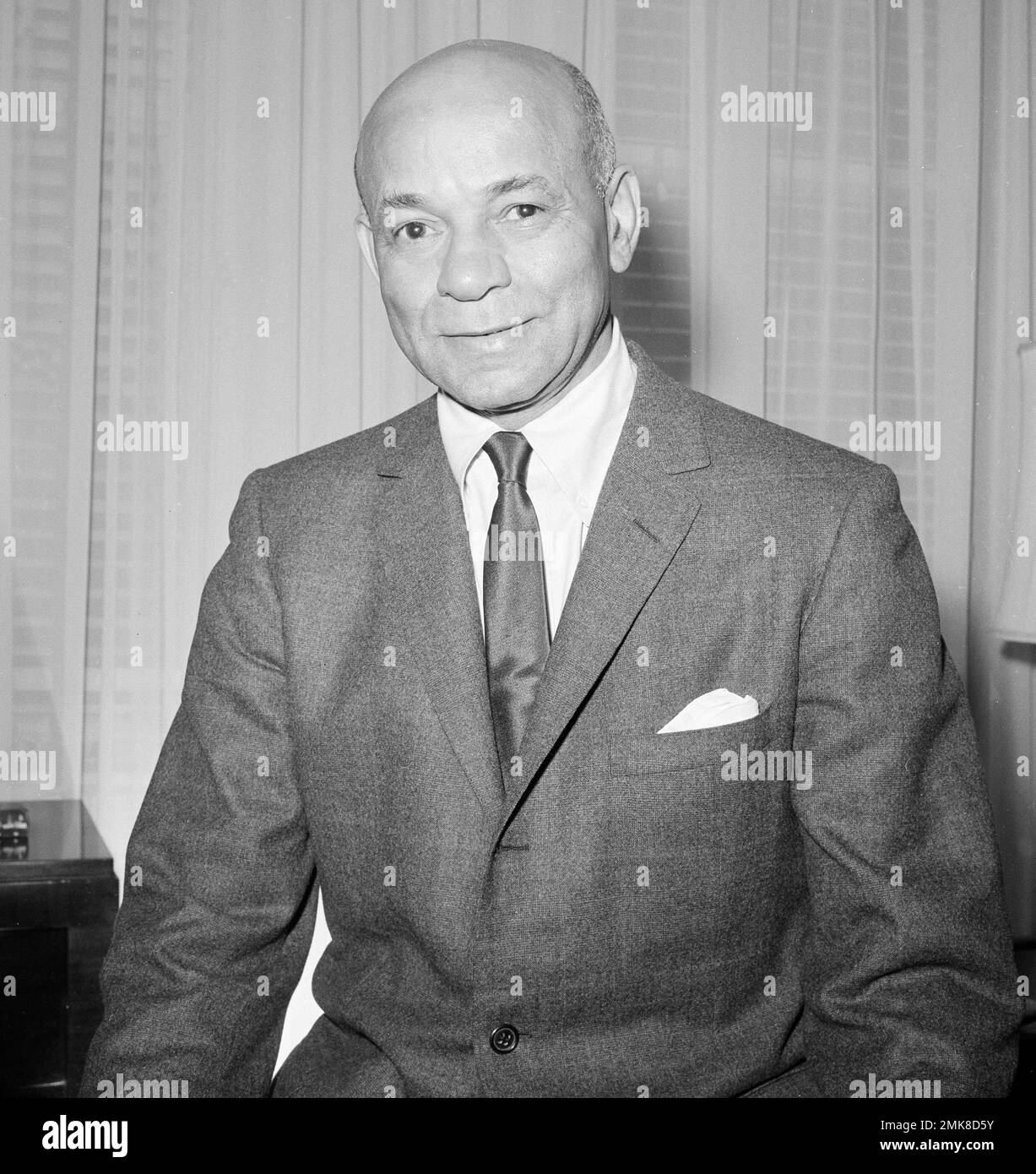 New York City Councilman Earl Brown is pictured in his Riverside Drive ...