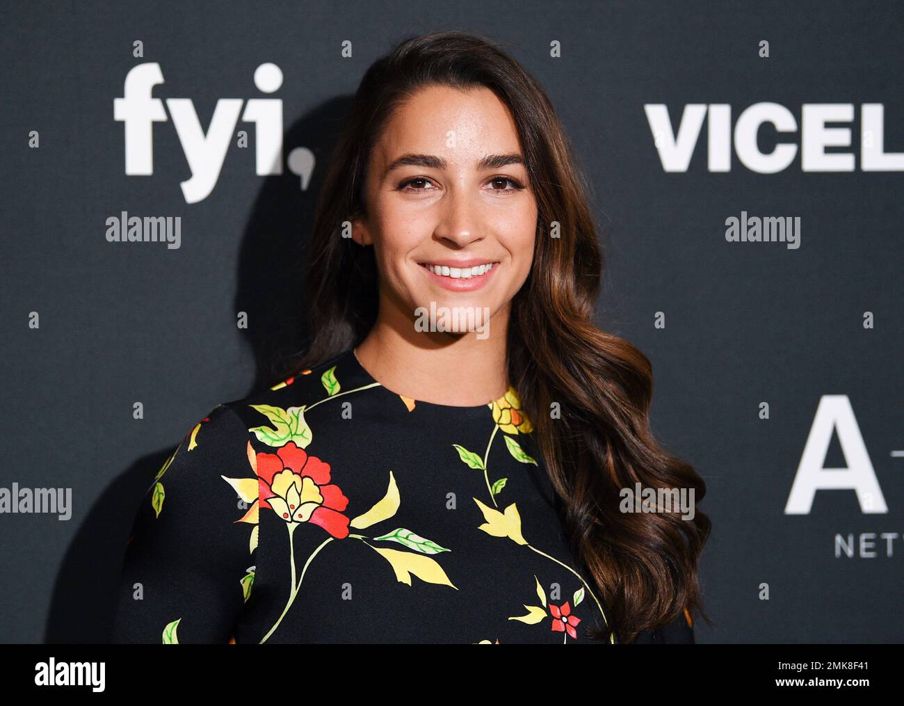 Gymnast, model and two-time Olympian Aly Raisman attends A+E Networks ...