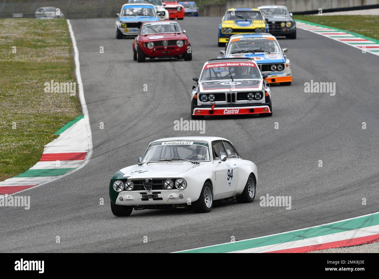 Scarperia, 3 April 2022: Alfa Romeo 1750 GTAm 1971 driven by unknown in ...