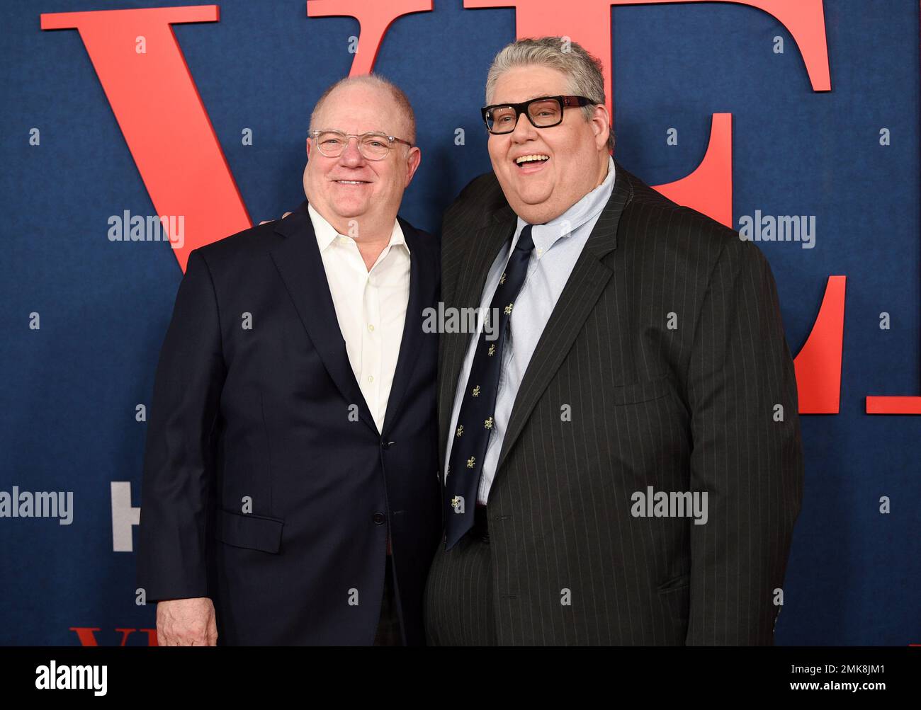 Executive producer Frank Rich, left, and writer, director, executive ...