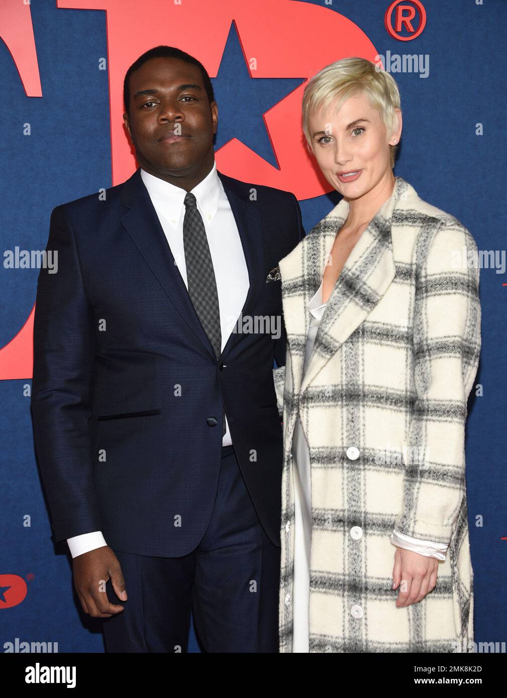 Actor Sam Richardson, left, and girlfriend Nicole Boyd attend the ...