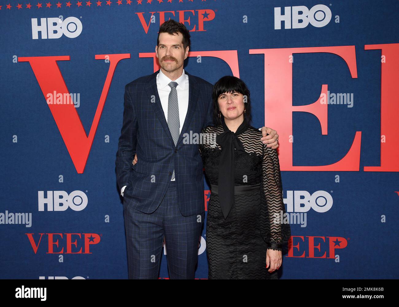 Actor Timothy C. Simons and wife Annie Simons attend the premiere of ...