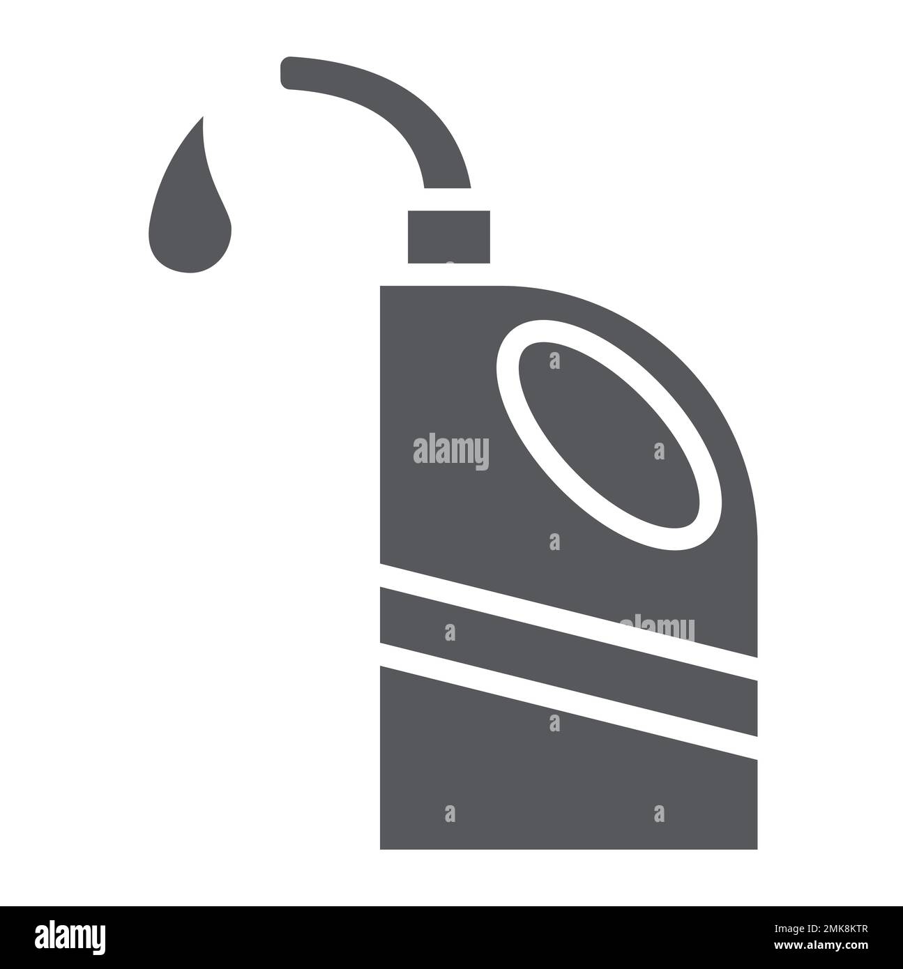 Motor oil glyph icon, auto and repair, oil canister sign, vector ...