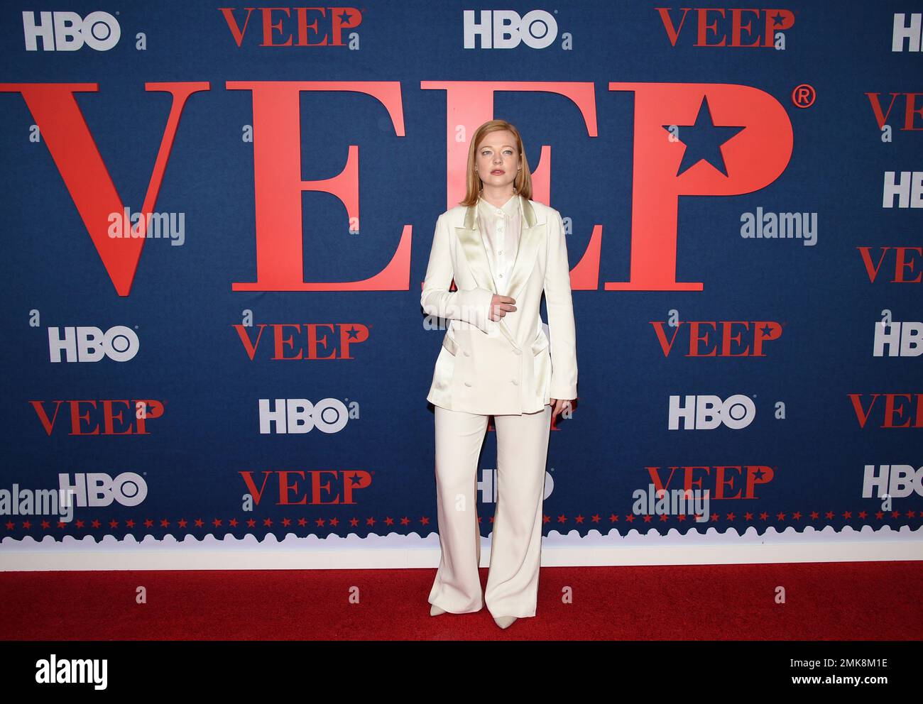 Actress Sarah Snook attends the premiere of the final season of HBO's ...