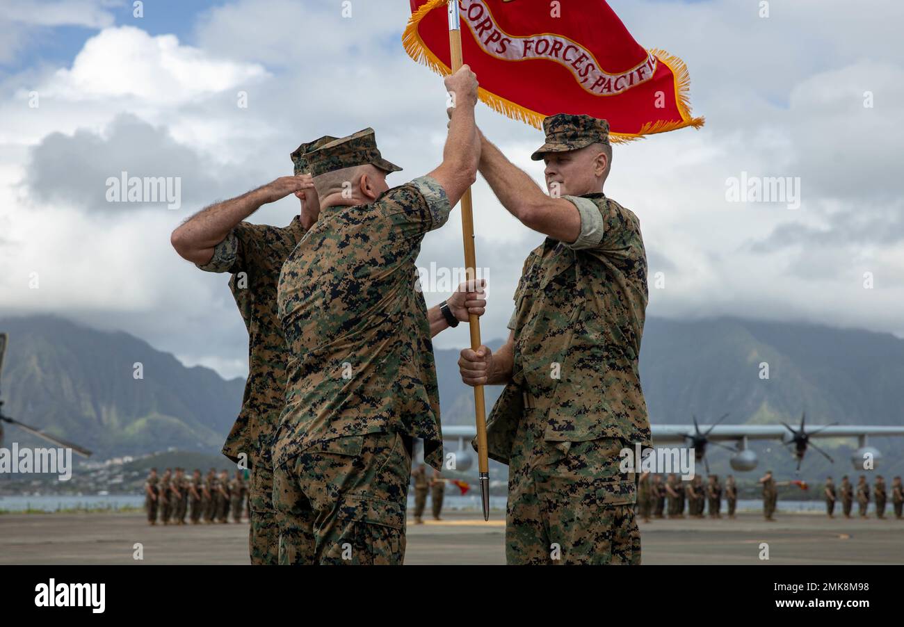 U.S. Marine Corps Lt. Gen. Steven R. Rudder, commander, U.S. Marine ...