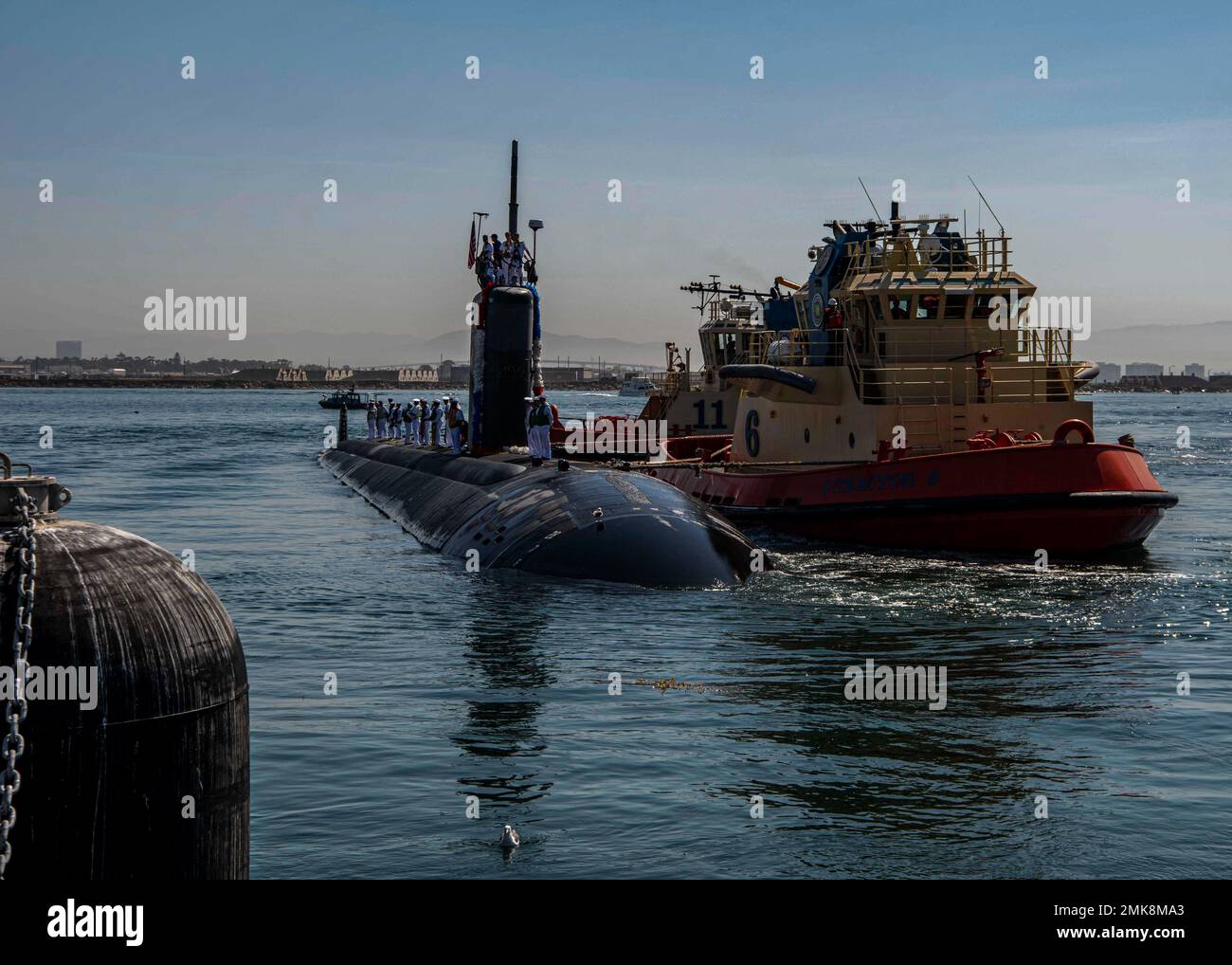 SAN DIEGO (Sep. 7, 2022) The Los Angeles-class fast-attack submarine ...