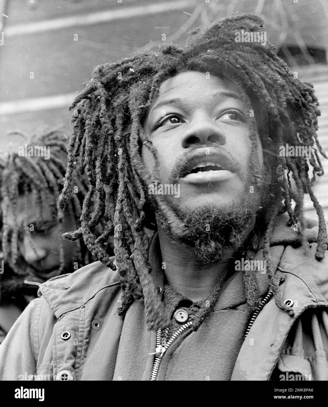 A man identifying himself as Delbert Africa, pictured March 1, 1978 ...