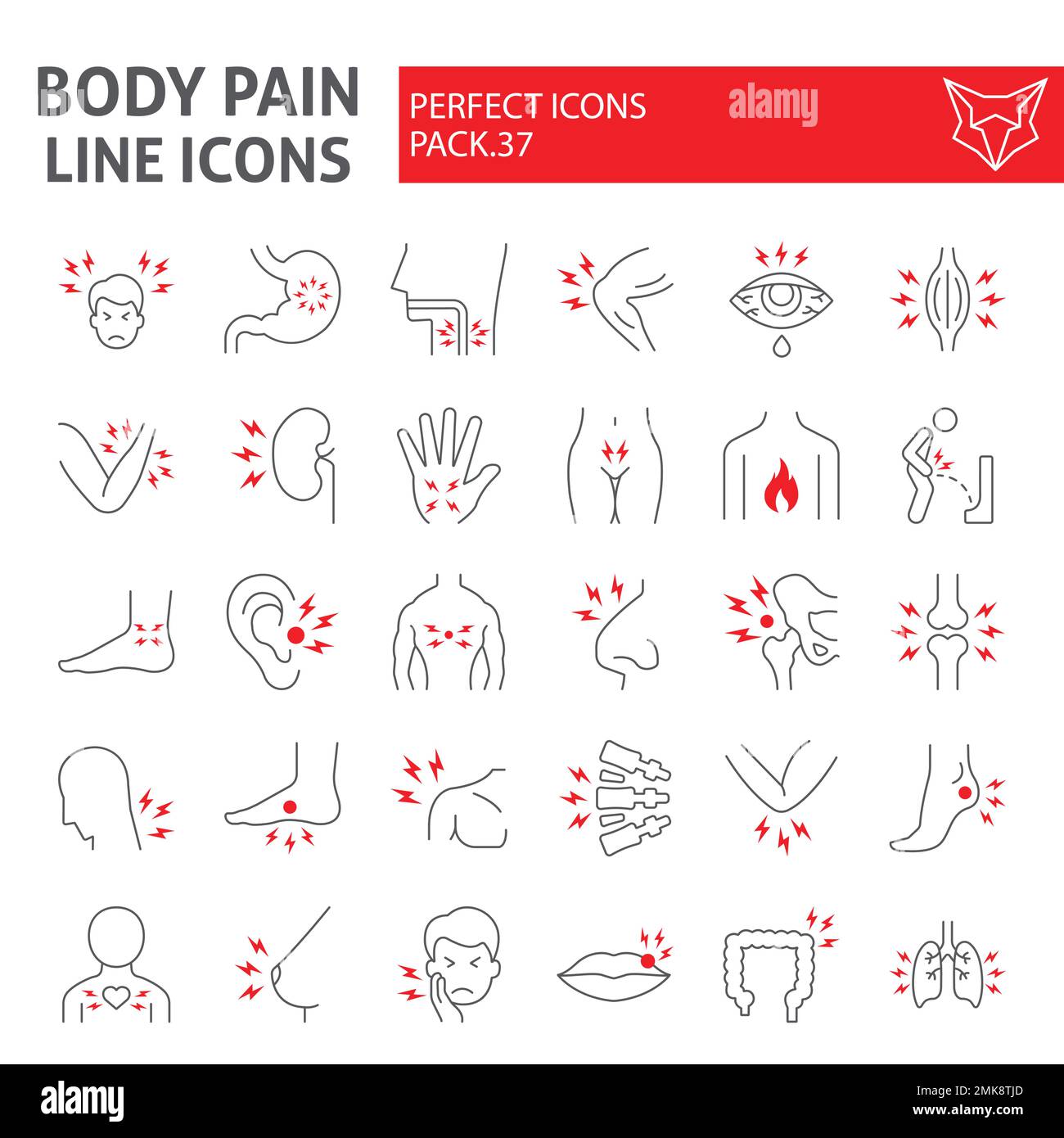 Leg on shoulder Stock Vector Images - Alamy