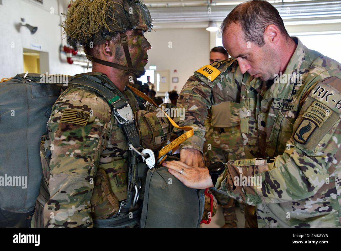 U.S. Army Lt. Col. Kevin M. Ward, the commander of 2nd Battalion, 503rd ...