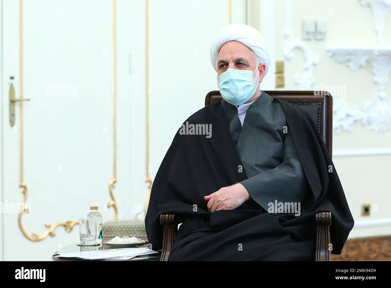 Tehran, Tehran, Iran. 28th Jan, 2023. Iranian Chief Justice GHOLAM ...