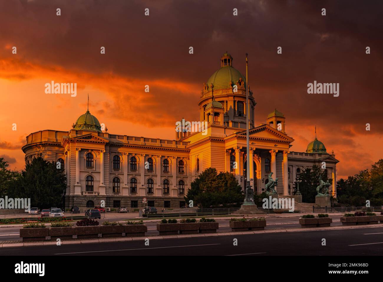 Parliament building in Belgrade, Serbia Stock Photo - Alamy