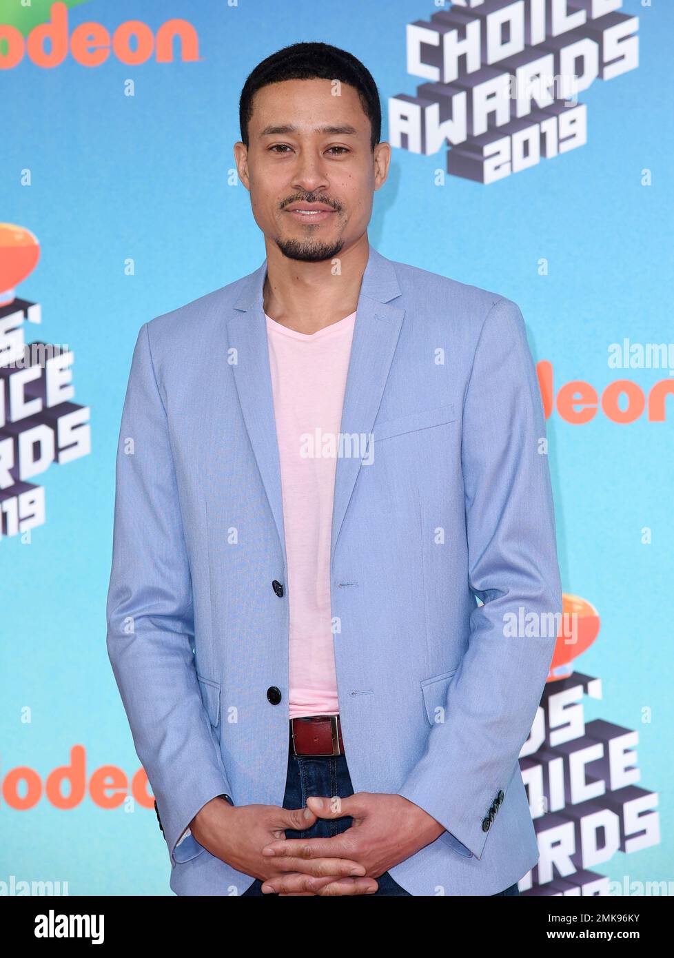 Mark Taylor arrives at the Nickelodeon Kids' Choice Awards on Saturday ...