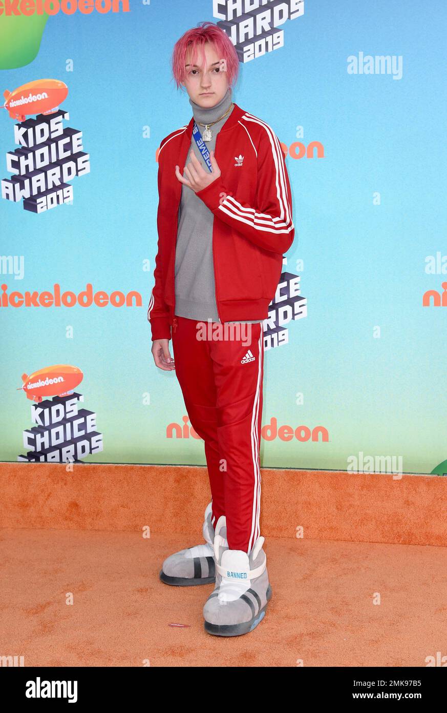 Russell Horning arrives at the Nickelodeon Kids' Choice Awards on ...