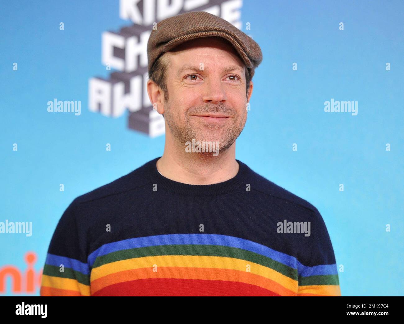 Jason Sudeikis arrives at the Nickelodeon Kids' Choice Awards on ...