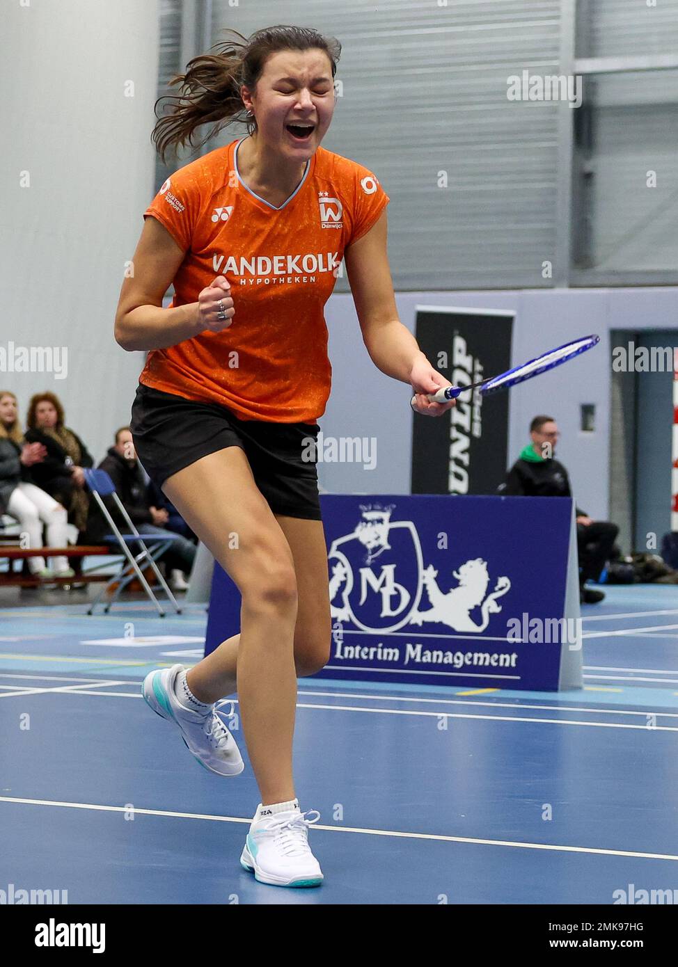 DEN HAAG, NETHERLANDS - JANUARY 28: Chloe Mayer of BC Duinwijck during ...