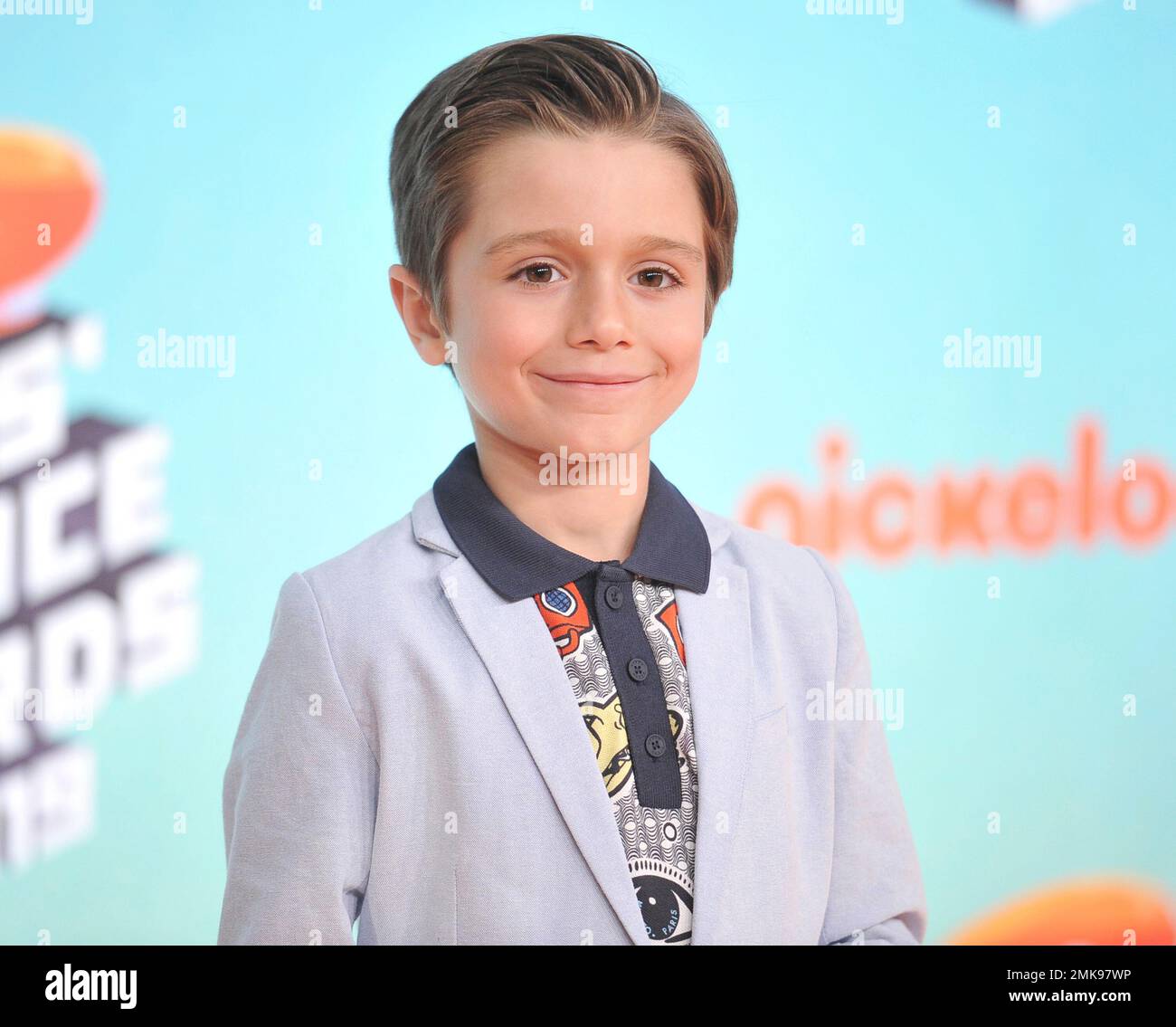Julian Edwards arrives at the Nickelodeon Kids' Choice Awards on ...