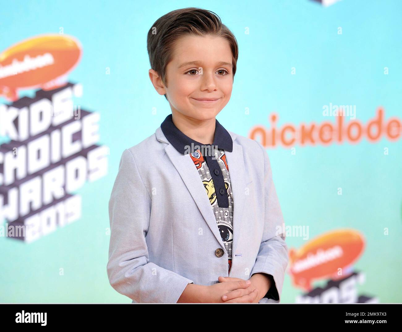 Julian Edwards arrives at the Nickelodeon Kids' Choice Awards on ...