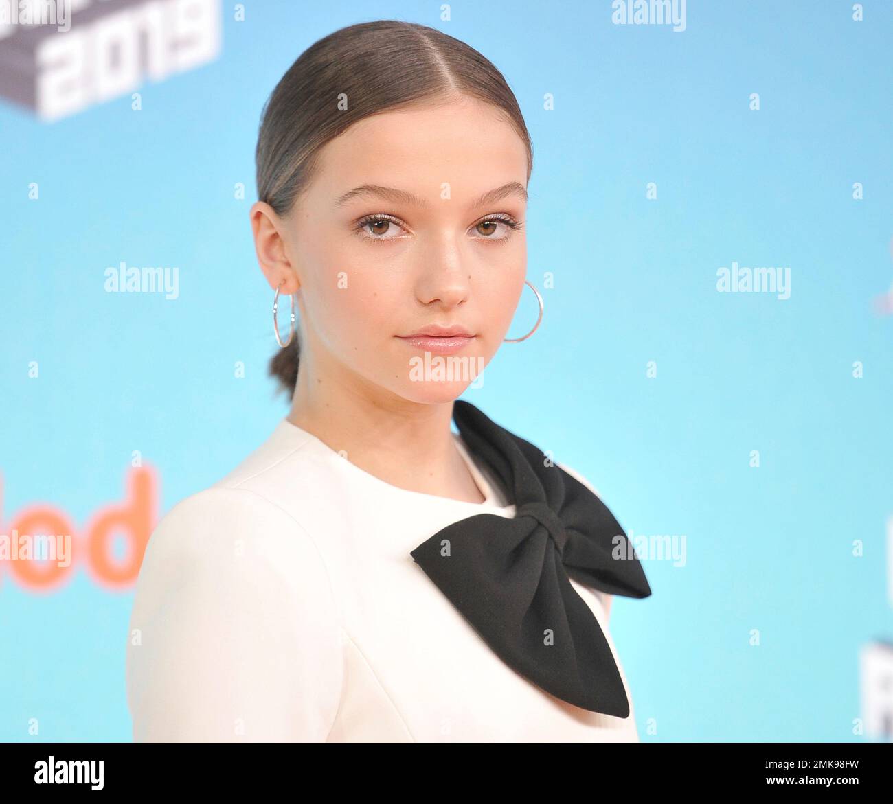 Jayden Bartels arrives at the Nickelodeon Kids' Choice Awards on ...