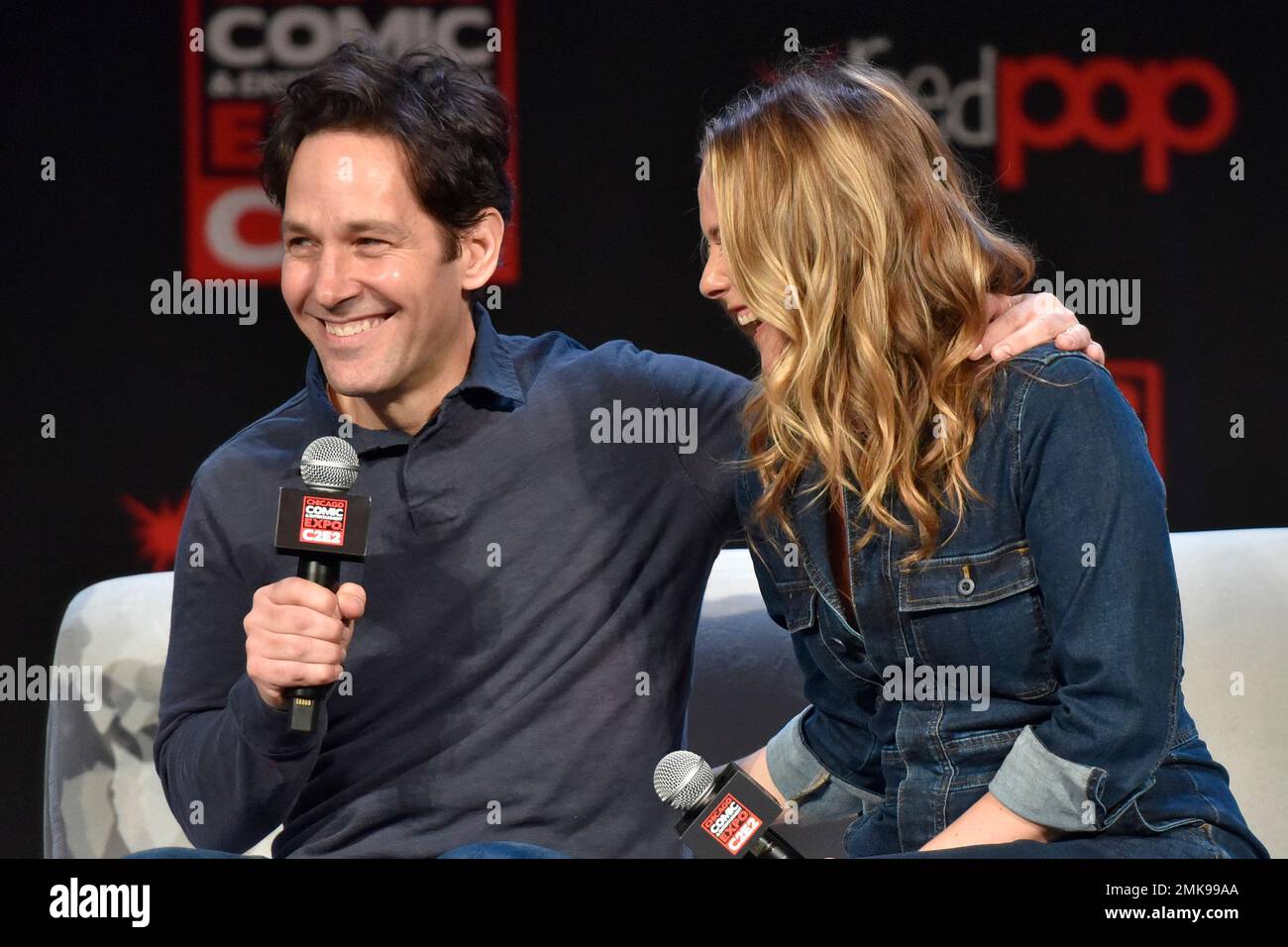 Paul Rudd and Alicia Silverstone seen on day 2 during the Clueless ...