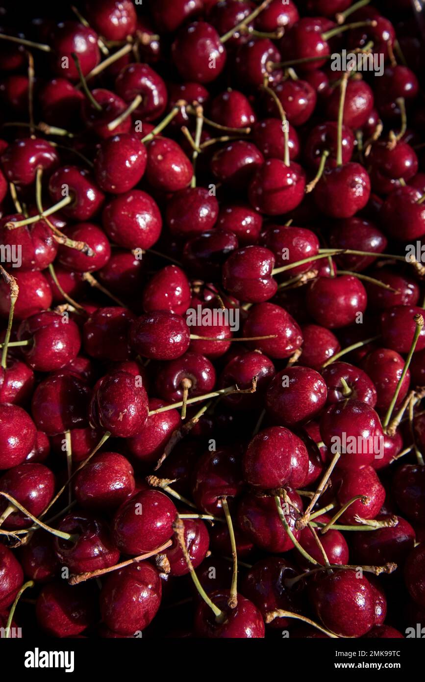 Red cheeries hi-res stock photography and images - Alamy
