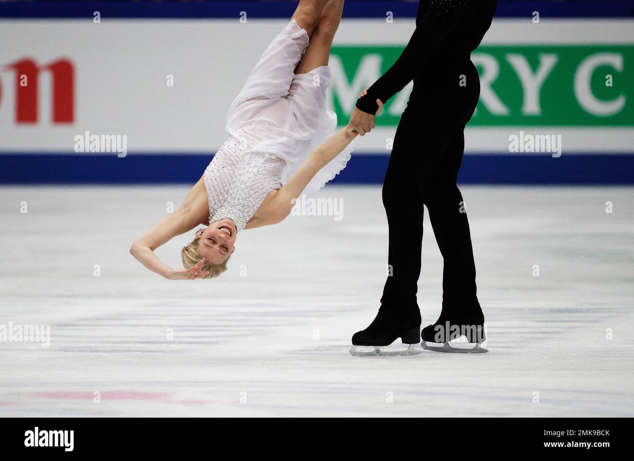Canada's Kaitlyn Weaver and Andrew Poje perform their ice dance free ...