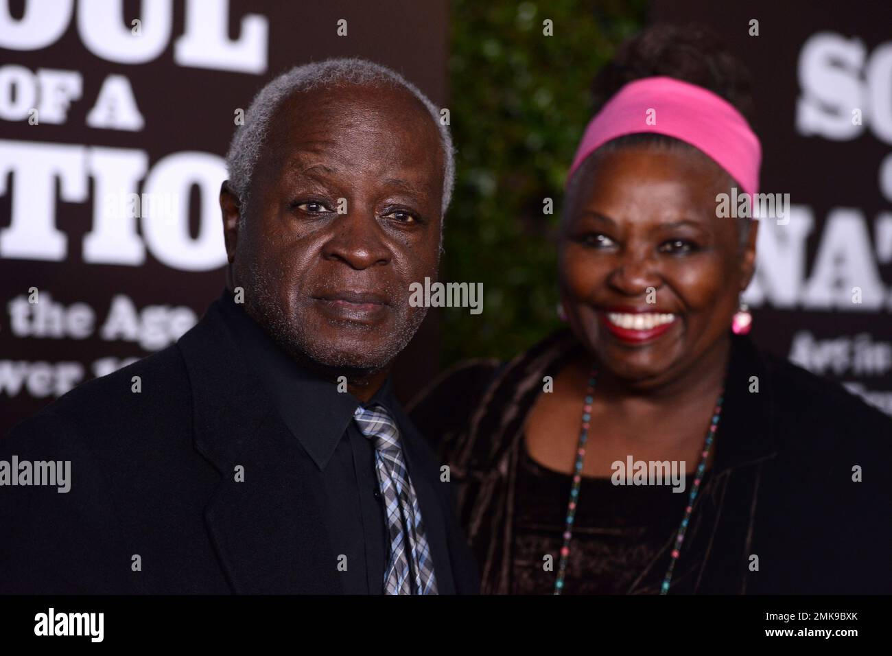 Art Evans and Babe Evans arrive at The Broad Presents West Coast Debut ...