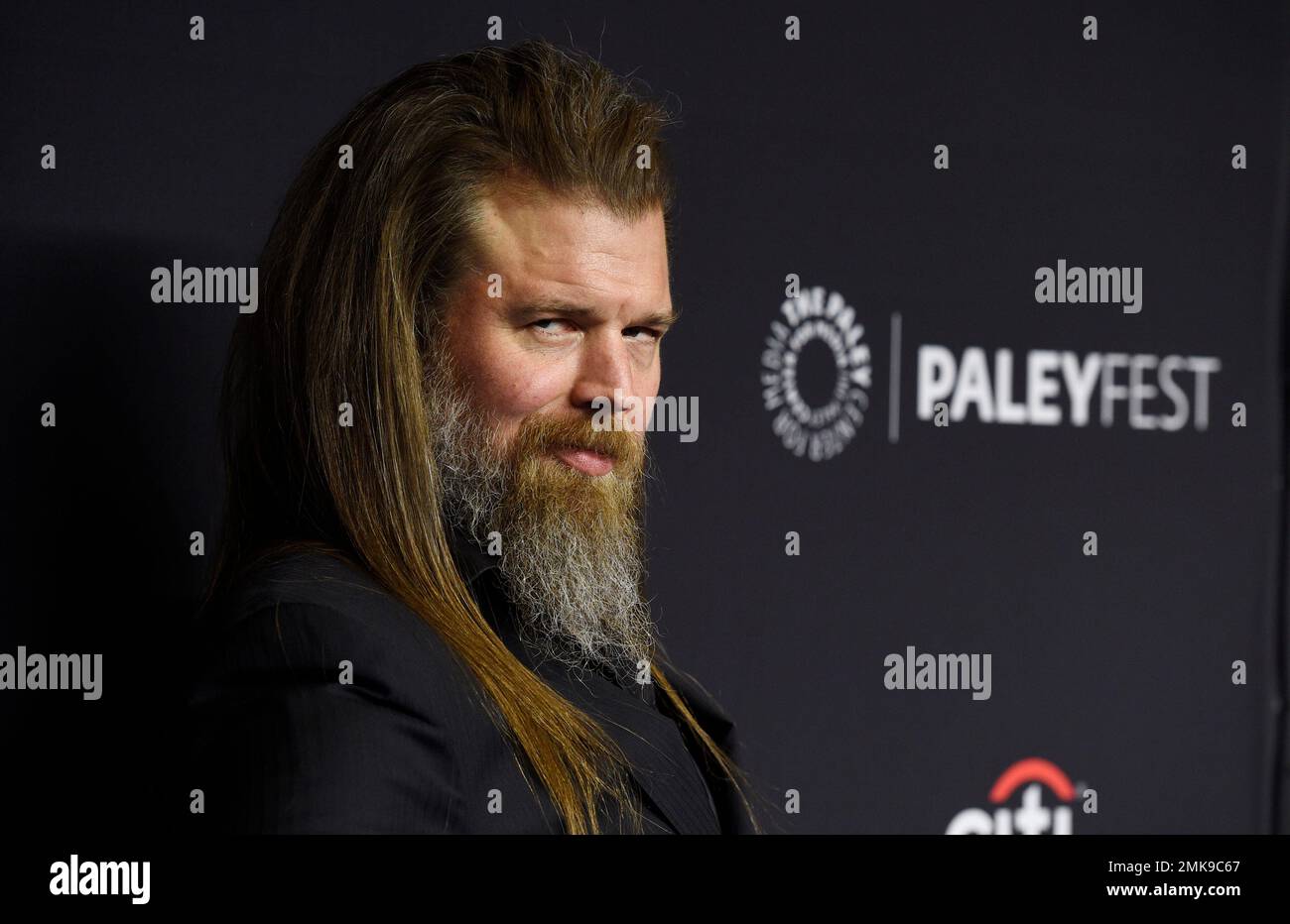 Ryan Hurst, a cast member in the television series "The Walking Dead ...