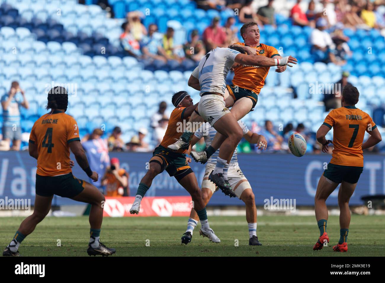Sydney, Australia. 28th Jan, 2023. Henry Hutchison of Australia fails ...