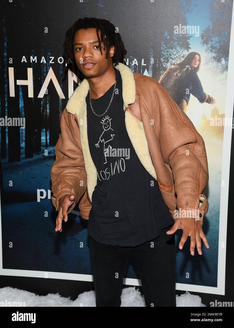 Henry Hunter Hall attends the premiere of Amazon Prime Video's "Hannah ...
