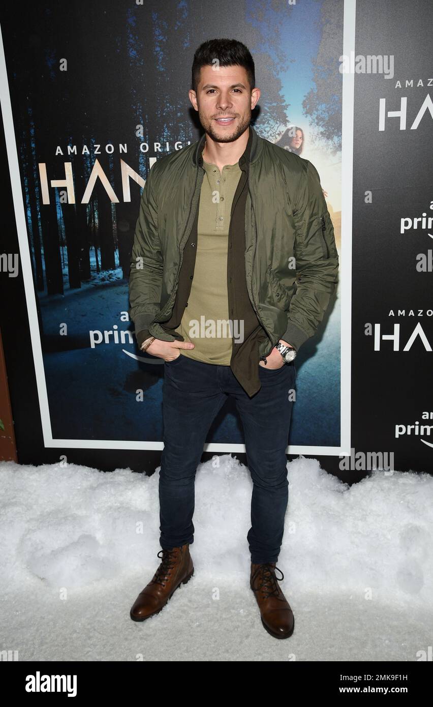 Actor Nick Barrota attends the premiere of Amazon Prime Video's "Hannah ...