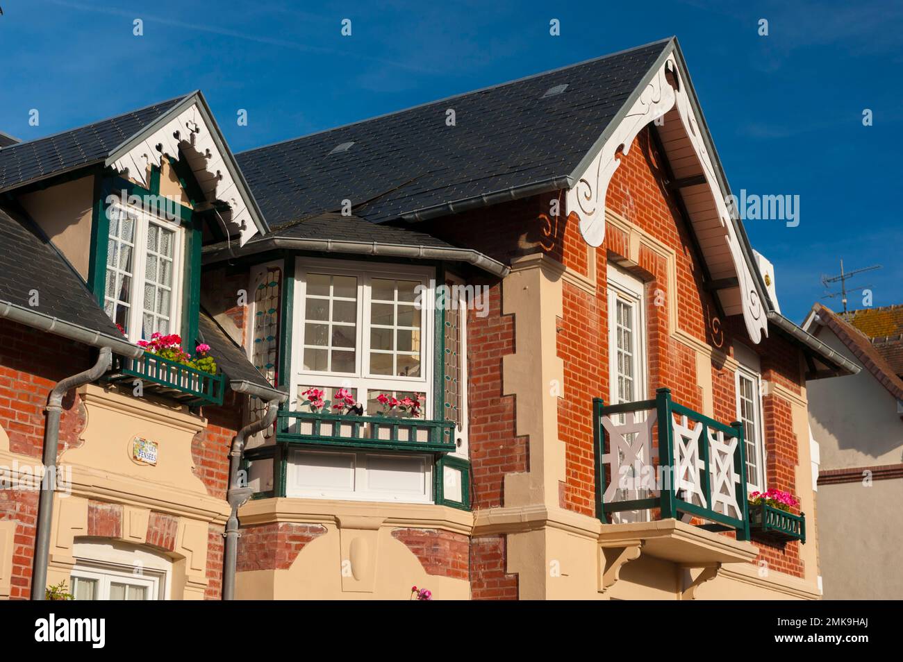 Houlgate villa hi-res stock photography and images - Alamy