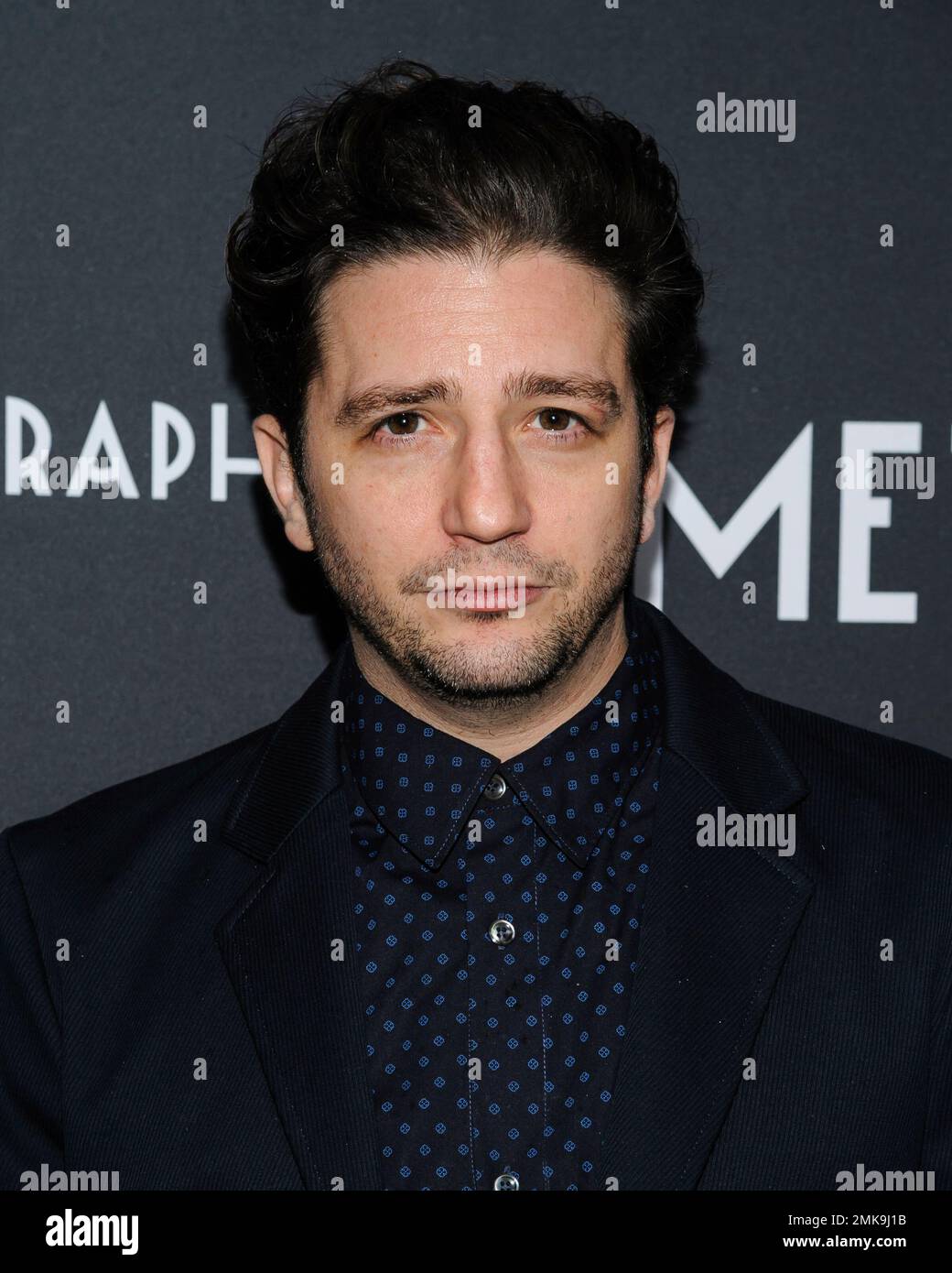 John Magaro attends the third anniversary party for Metrograph and ...