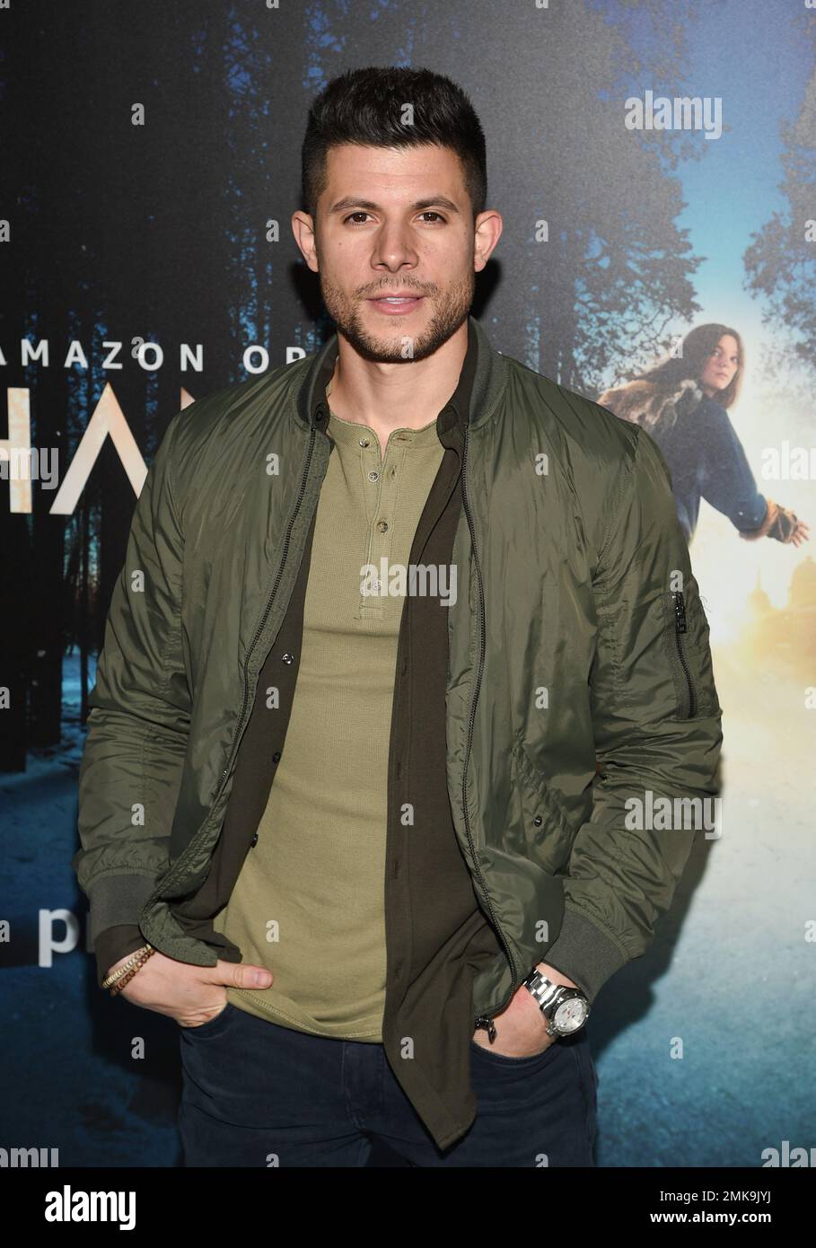 Actor Nick Barrota attends the premiere of Amazon Prime Video's "Hannah ...