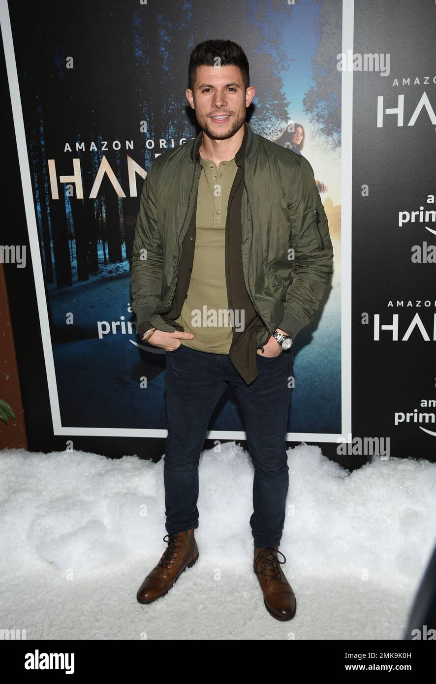 Actor Nick Barrota attends the premiere of Amazon Prime Video's "Hannah ...